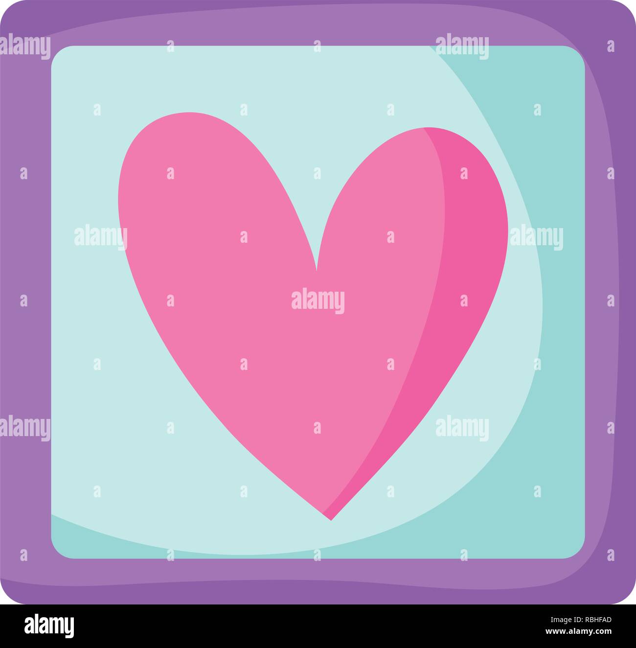 Toy cubes toys concept Stock Vector Images - Alamy