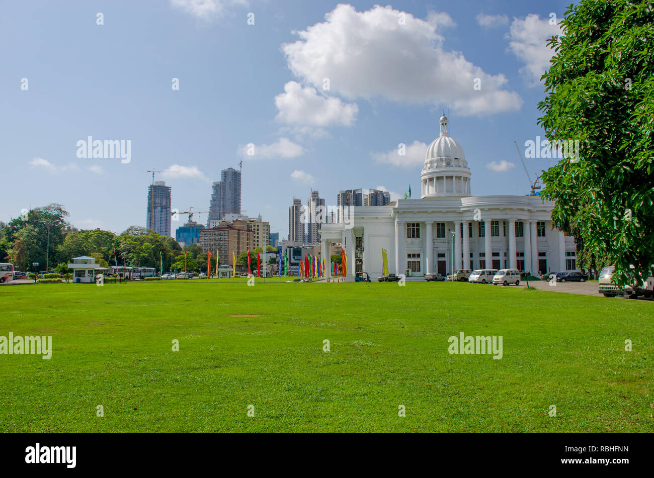 City town hall of Town Hall to the city of Colombo of Sri Lanka Stock ...