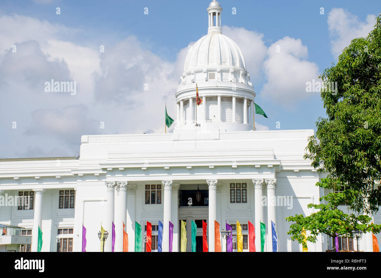 City town hall of Town Hall to the city of Colombo of Sri Lanka Stock ...