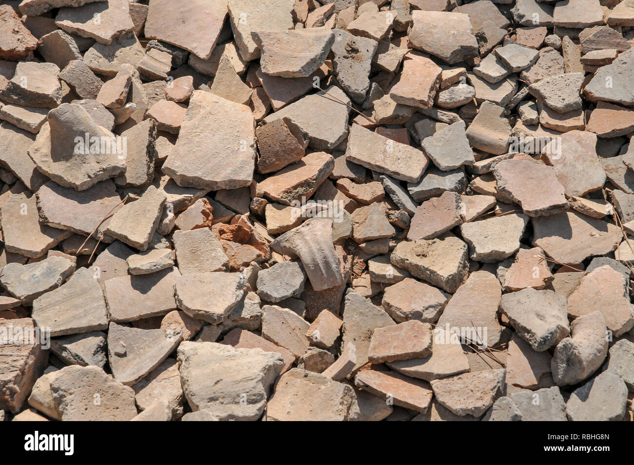 Israel, Judean Mountains, Tel Azekah or (Tell Azekah) has been ...