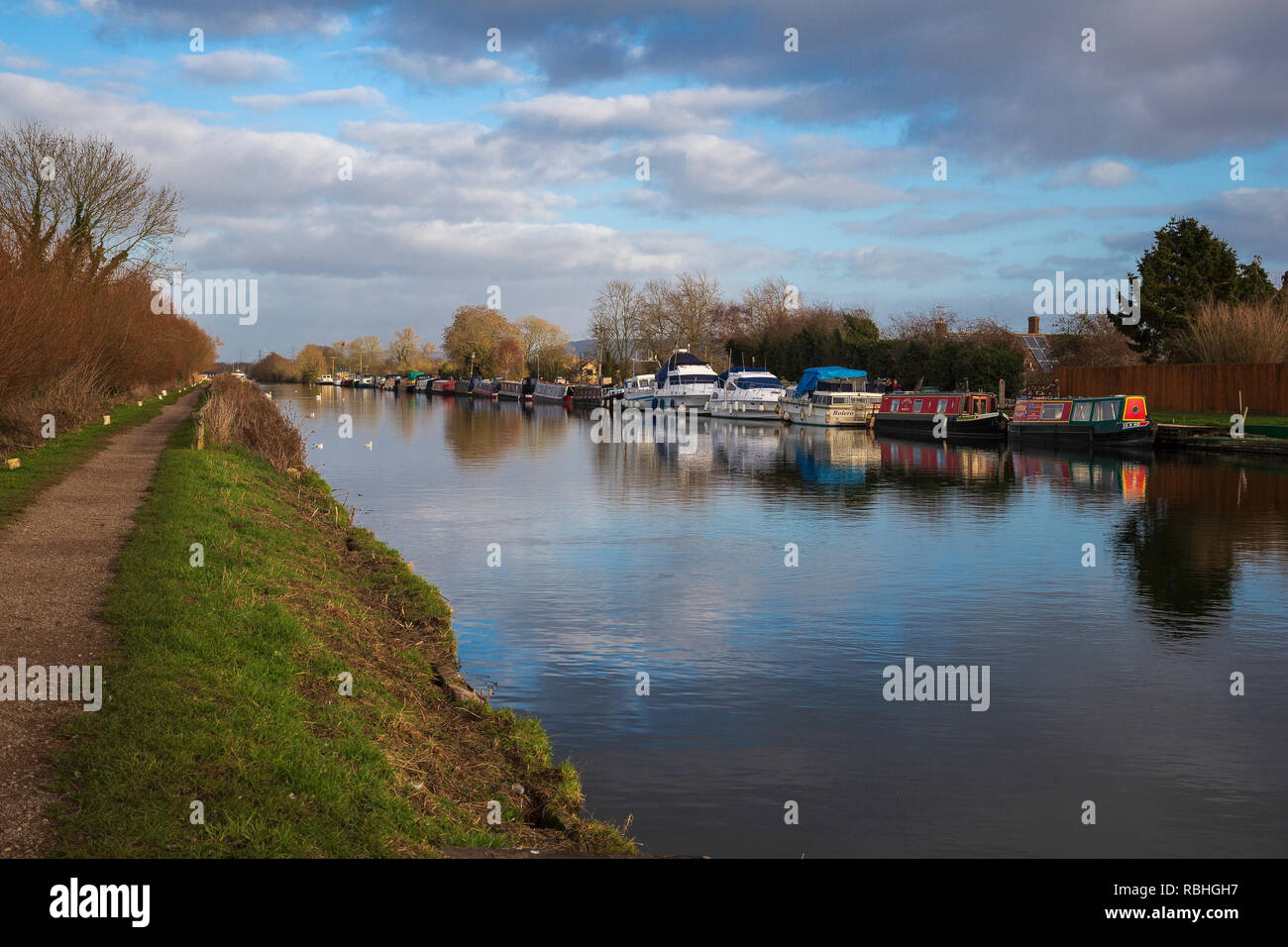 Slimbridge Gloucestershire Sharpness Canal High Resolution Stock ...