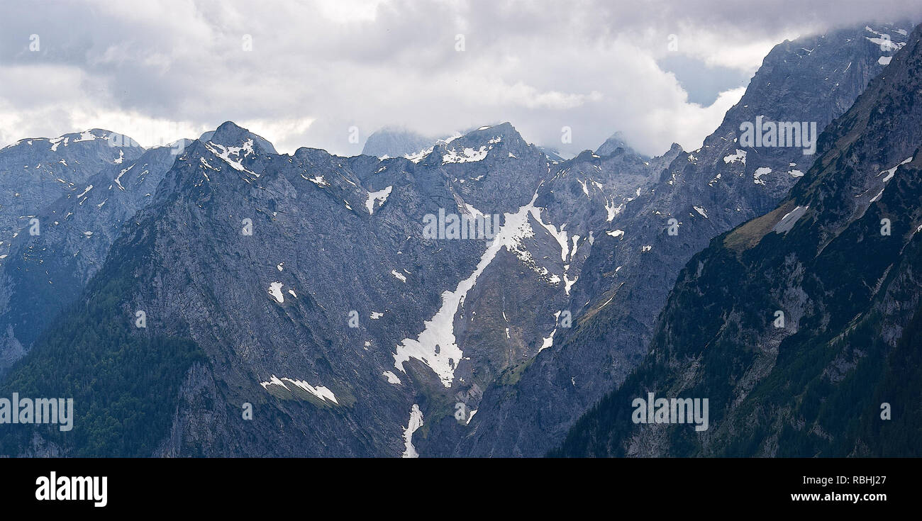 Jenner summit, Berchtesgaden, Bavaria, Germany, 020617 Stock Photo - Alamy
