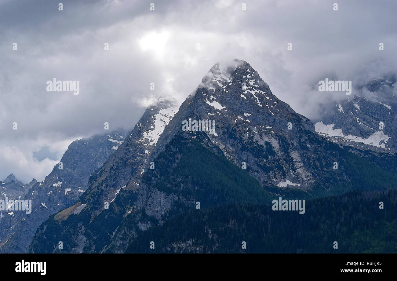 Jenner summit, Berchtesgaden, Bavaria, Germany, 020617 Stock Photo - Alamy