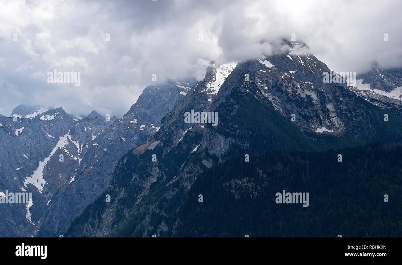 Jenner summit, Berchtesgaden, Bavaria, Germany, 020617 Stock Photo - Alamy