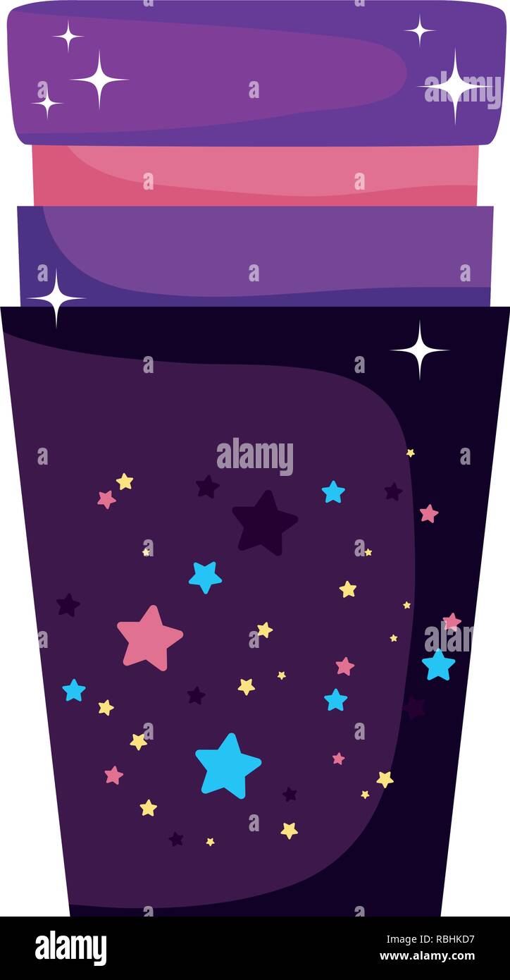 plastic cup with stars Stock Vector Image & Art - Alamy