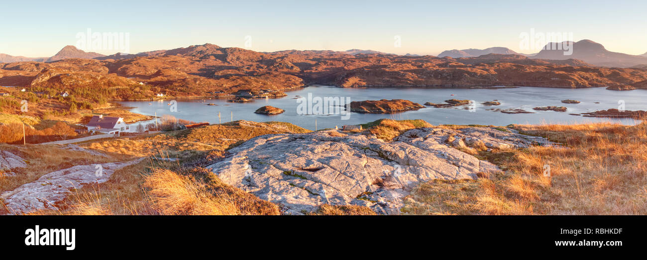 Panoramic view scenic rugged hi-res stock photography and images - Alamy