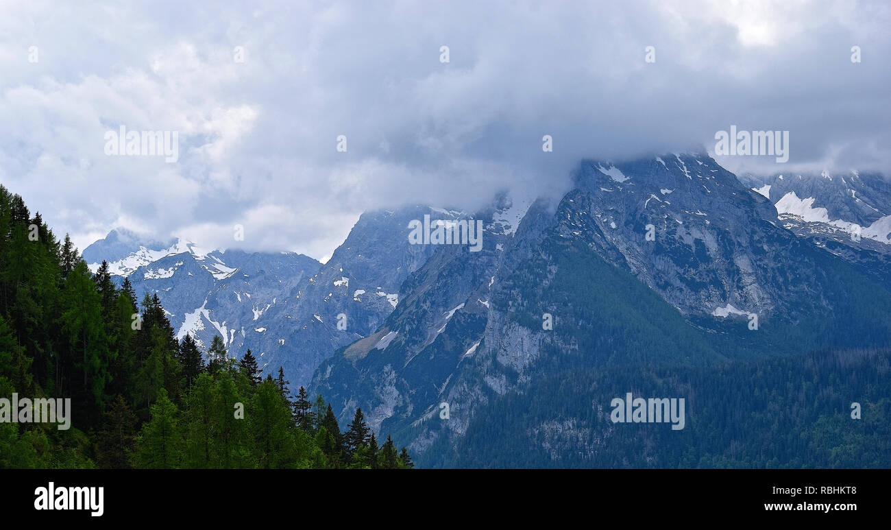 Jenner summit, Berchtesgaden, Bavaria, Germany, 020617 Stock Photo - Alamy