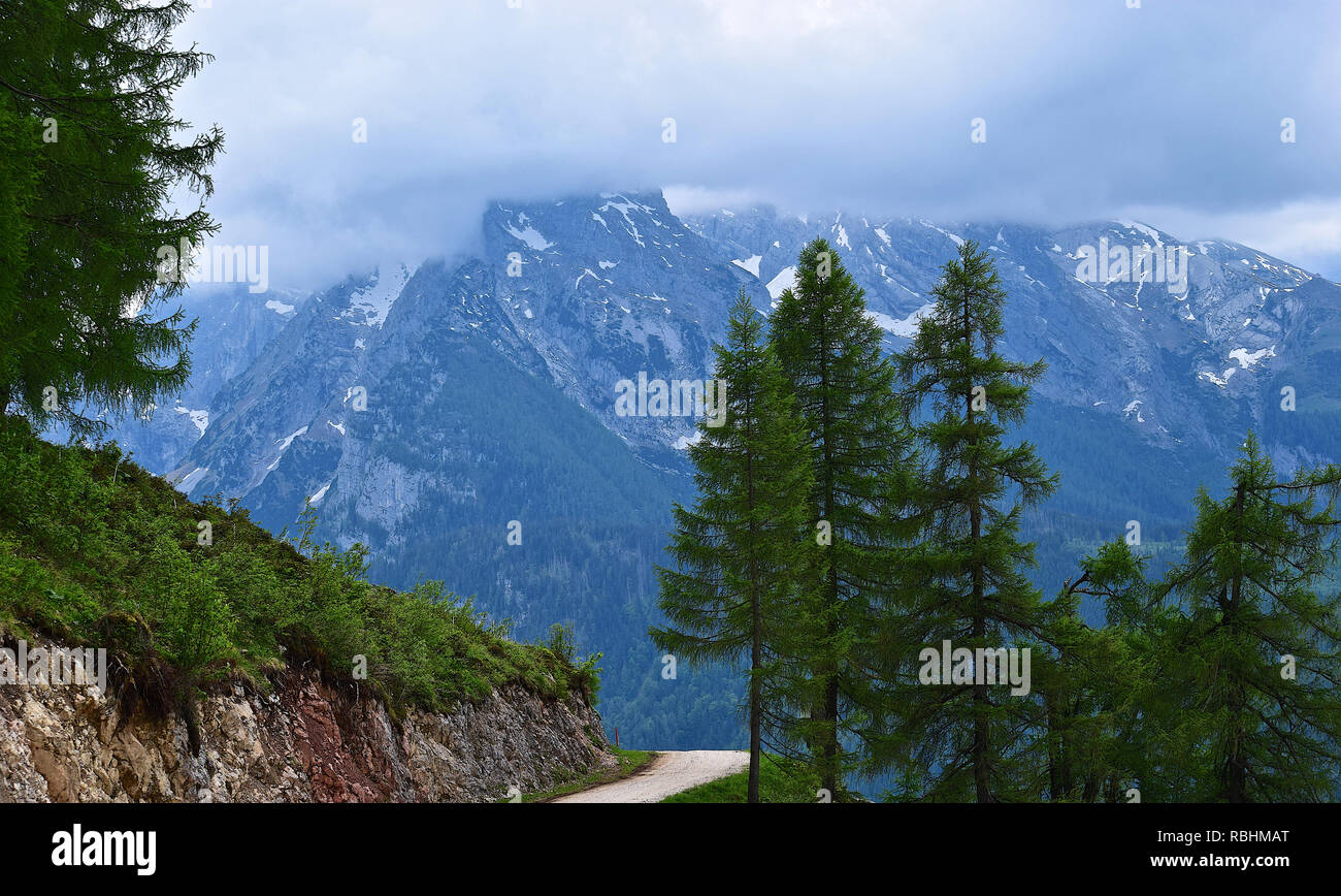 Jenner summit, Berchtesgaden, Bavaria, Germany, 020617 Stock Photo - Alamy