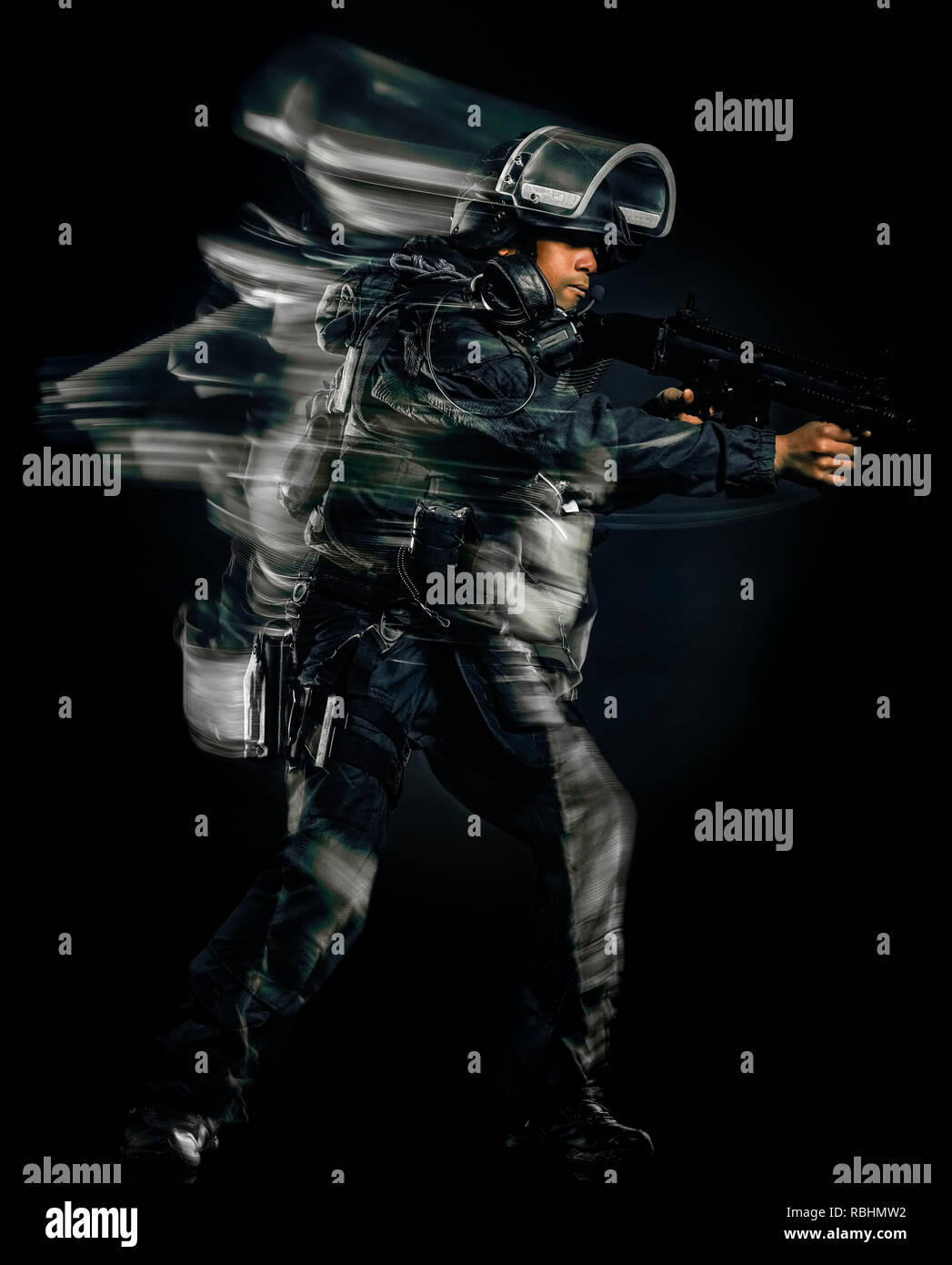 Police Swat Wallpaper Labels Swat Police Officer Hi Res Stock