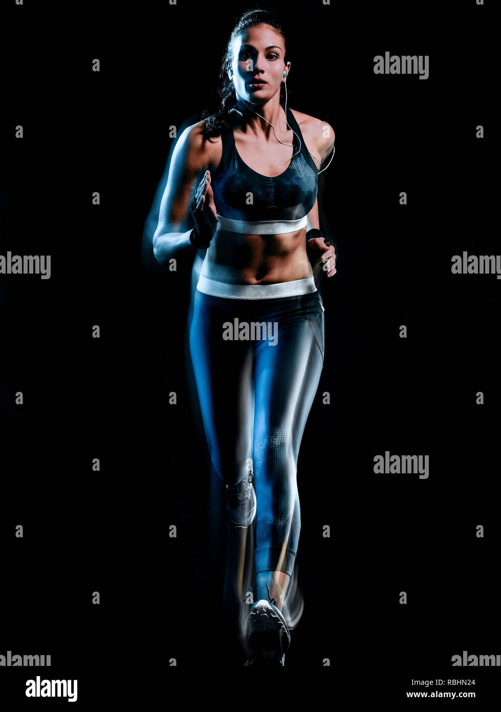 Beautiful women running hi-res stock photography and images - Alamy