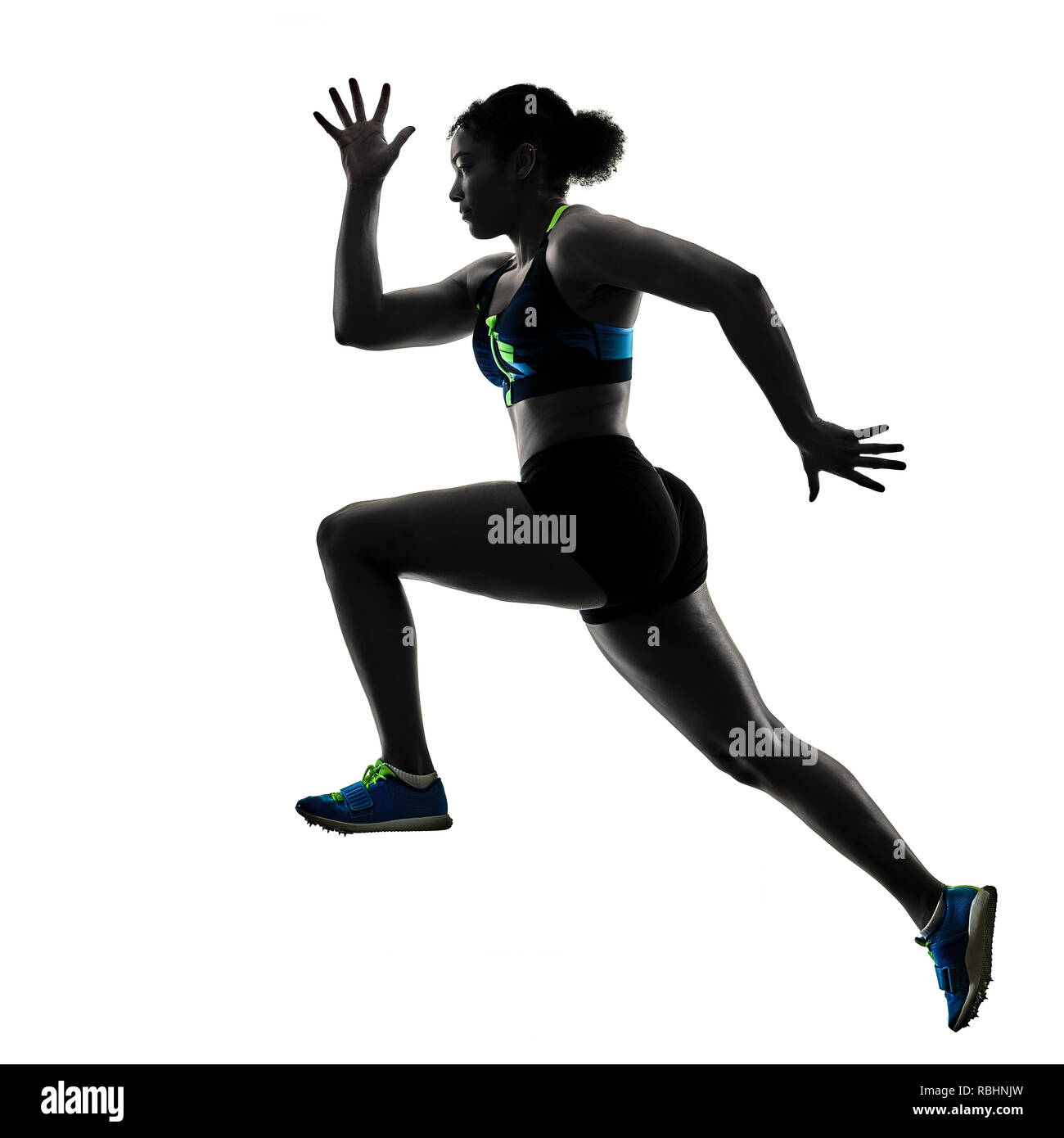 American sprinter woman hi-res stock photography and images - Alamy