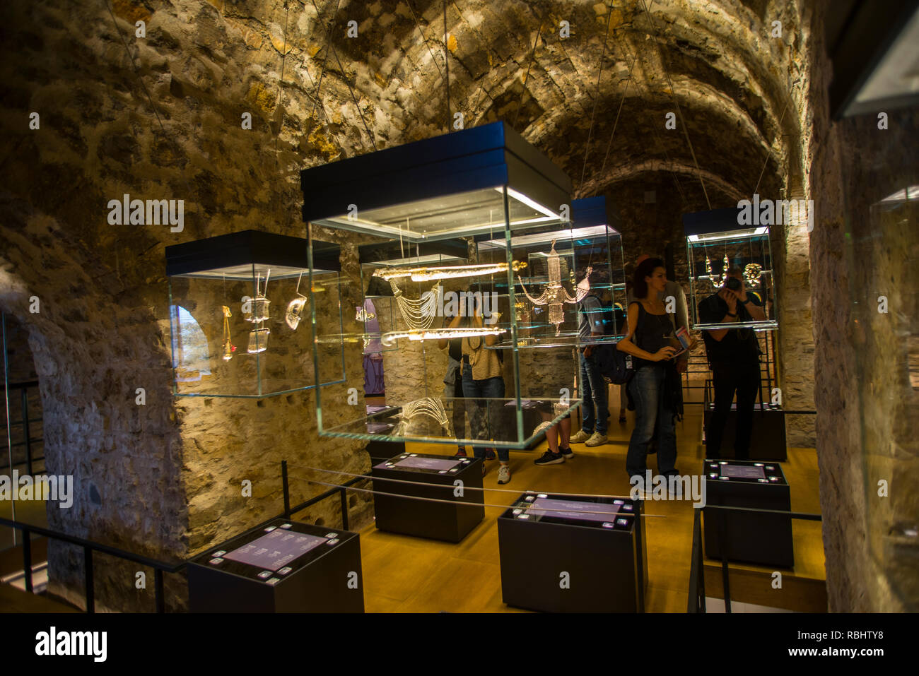 europe, greece, epiros, ioannina, city, silverware, museum Stock Photo ...