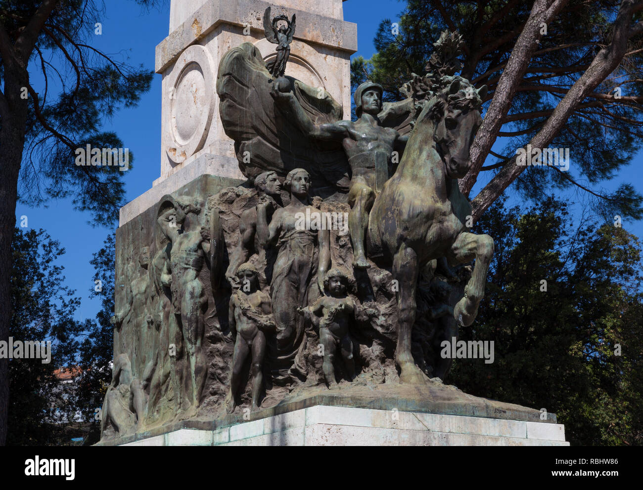 Unification of italy monument hi-res stock photography and images - Alamy