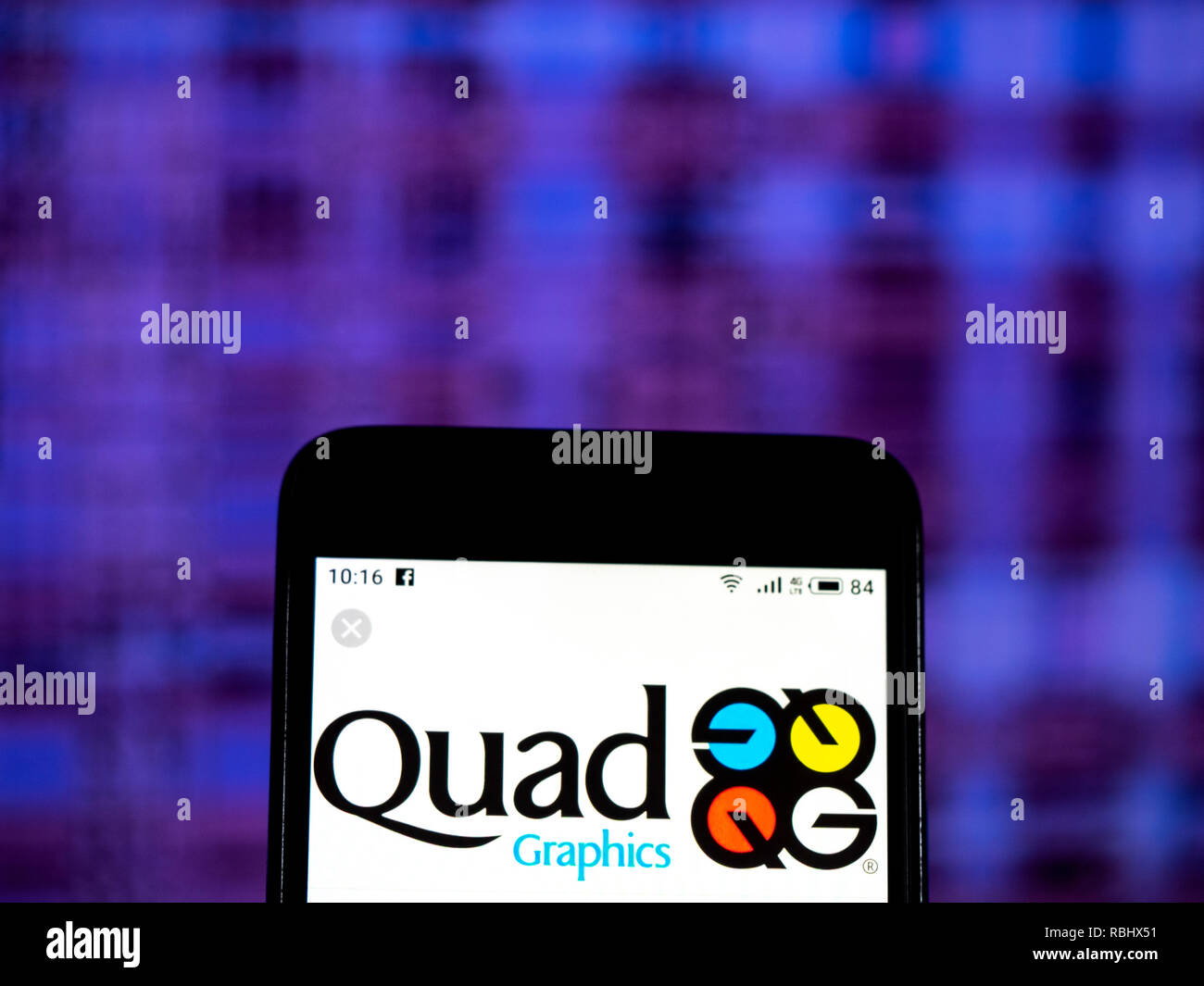 Quad graphics hi-res stock photography and images - Alamy