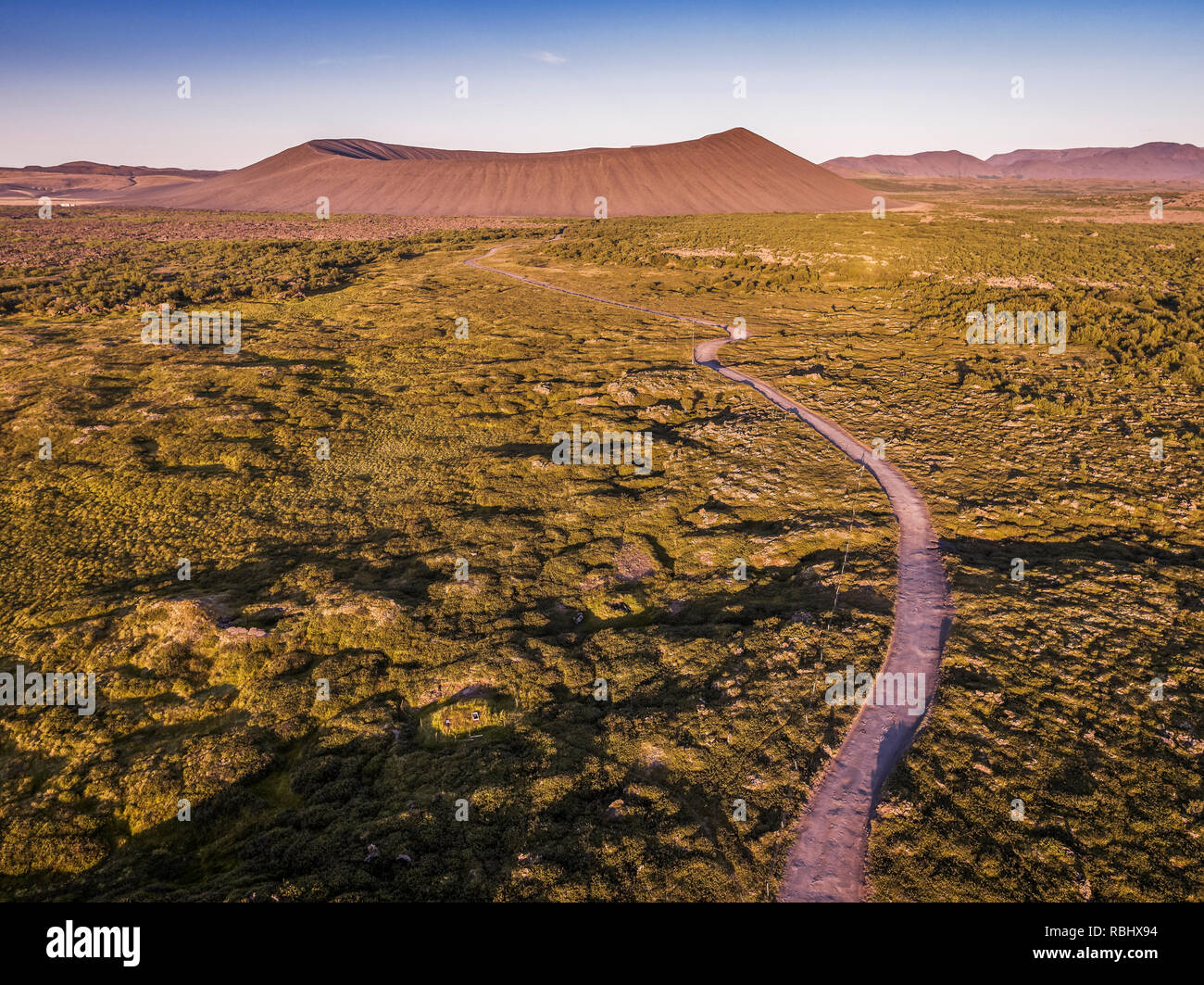 Mt. Hverfjall (Hverfell), Northern Iceland Hverfjall (also known as ...