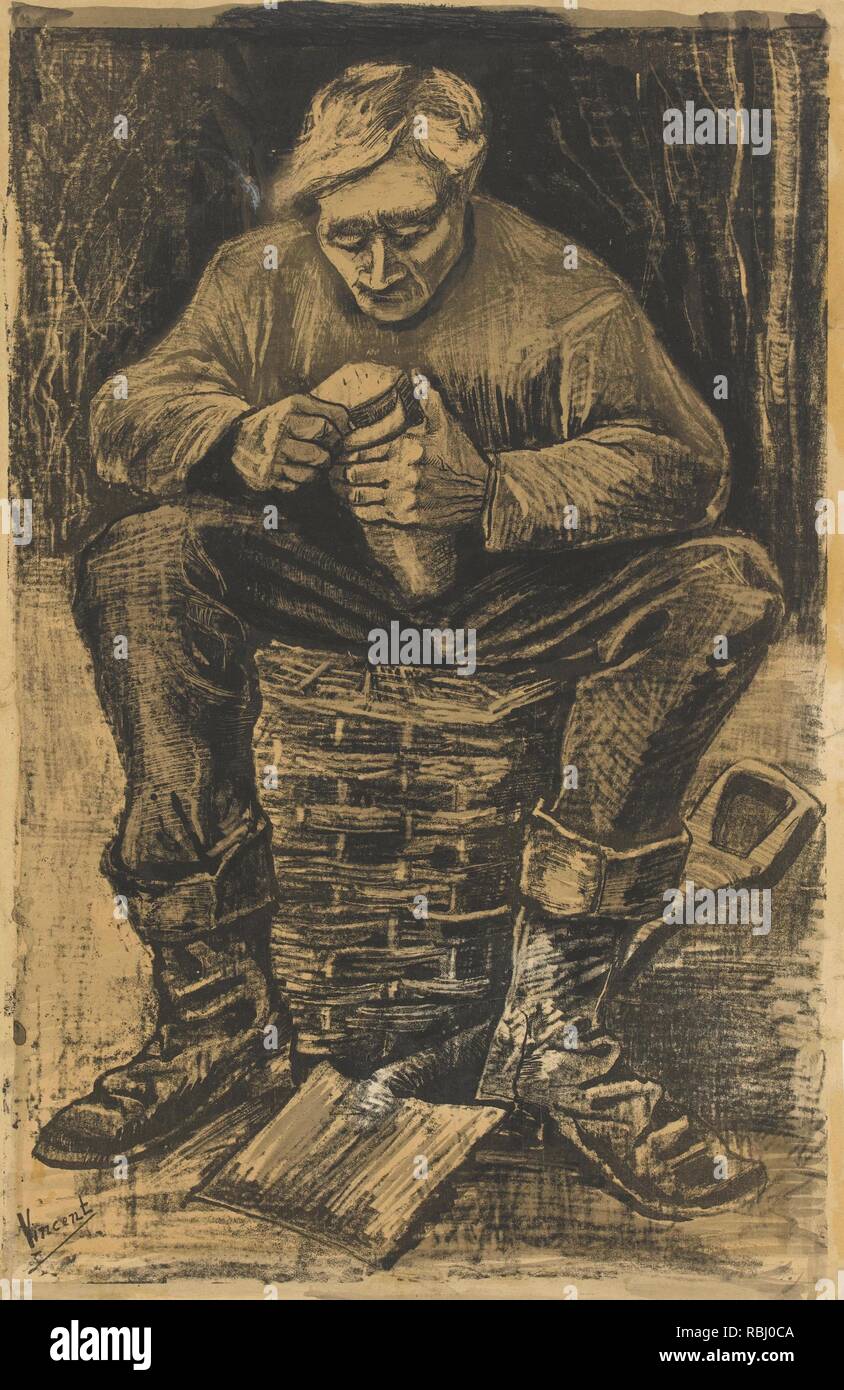 A Workman's Meal Break. Date: November 1882, The Hague. Dimensions: 48 ...