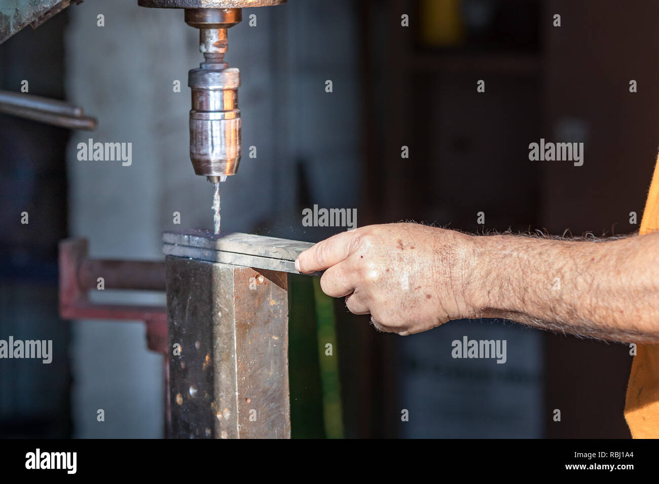 Workman drill hi-res stock photography and images - Alamy
