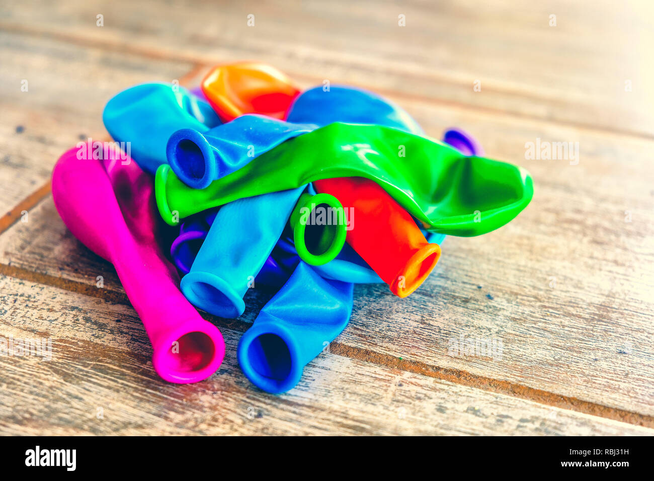 Deflated balloon hi-res stock photography and images - Alamy