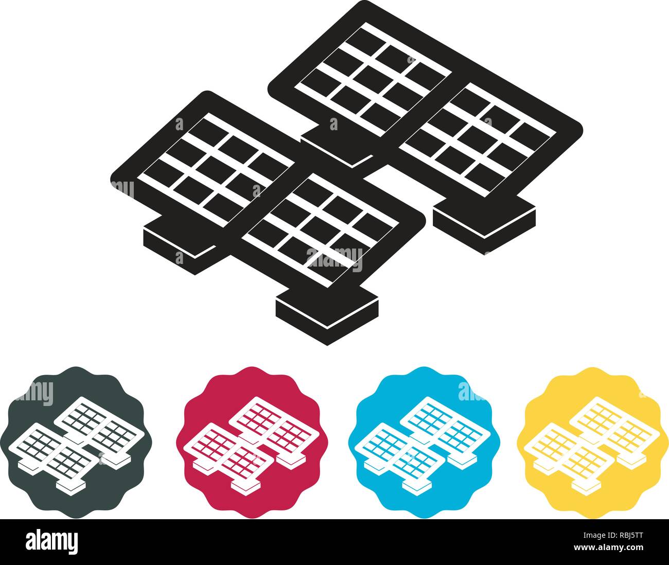 Ground mounted Stock Vector Images - Alamy