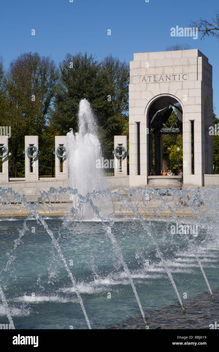 World War II Memorial, Washington D.C., USA Stock Photo - Alamy