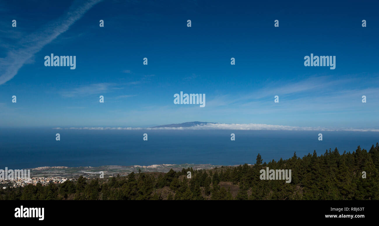 View from Mount Teide on the Island of Tenerife Stock Photo - Alamy
