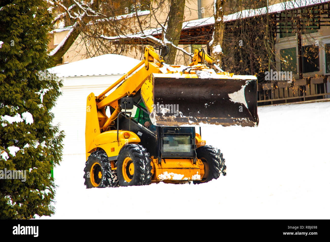 Snowblower hi-res stock photography and images - Alamy