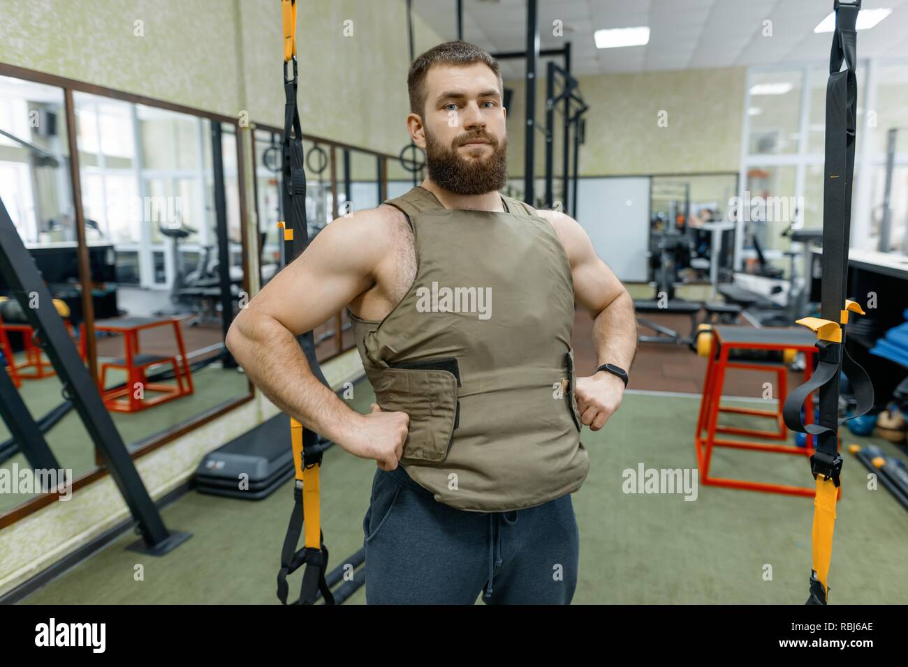 American military gym hi-res stock photography and images - Alamy