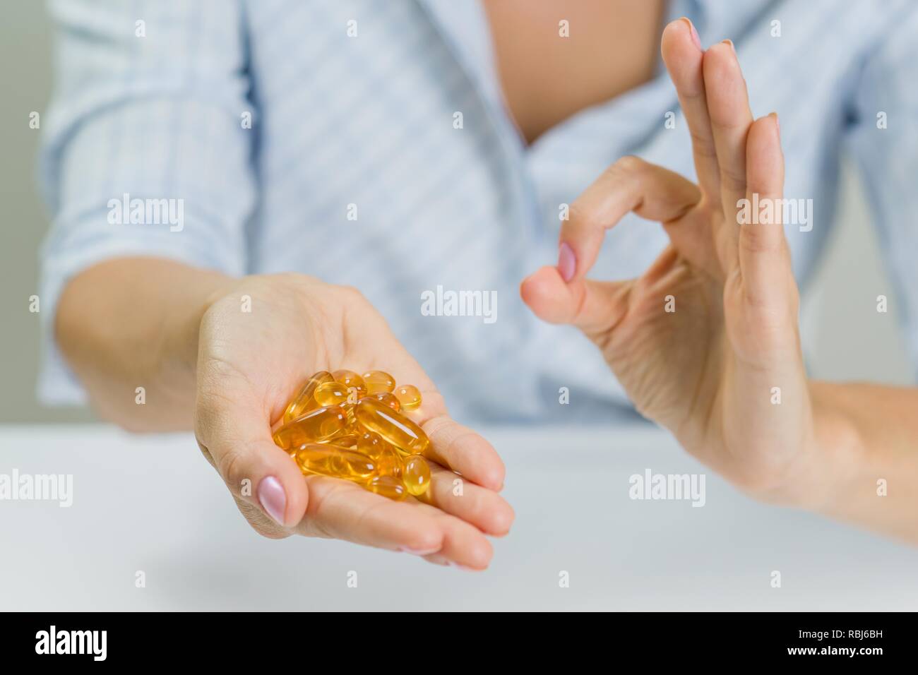 Omega oil sign hi-res stock photography and images - Alamy