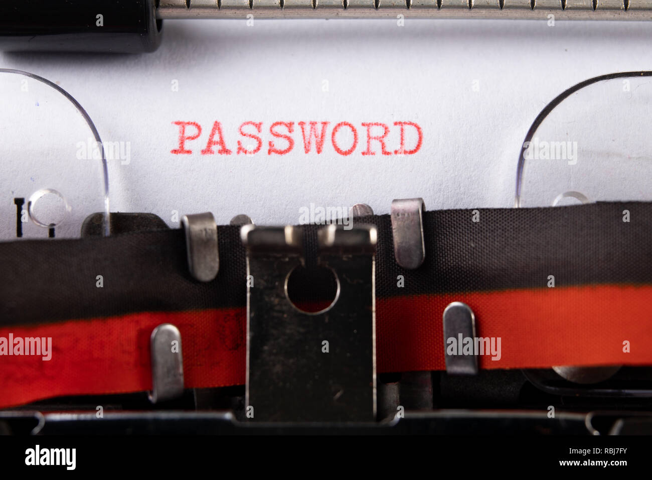 The inscription on a white card saved in a machine font. Written on a ...