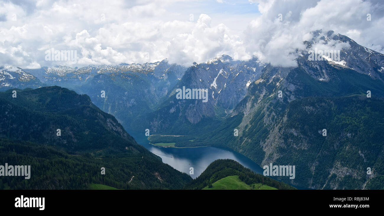 Jenner summit, Berchtesgaden, Bavaria, Germany, 020617 Stock Photo - Alamy
