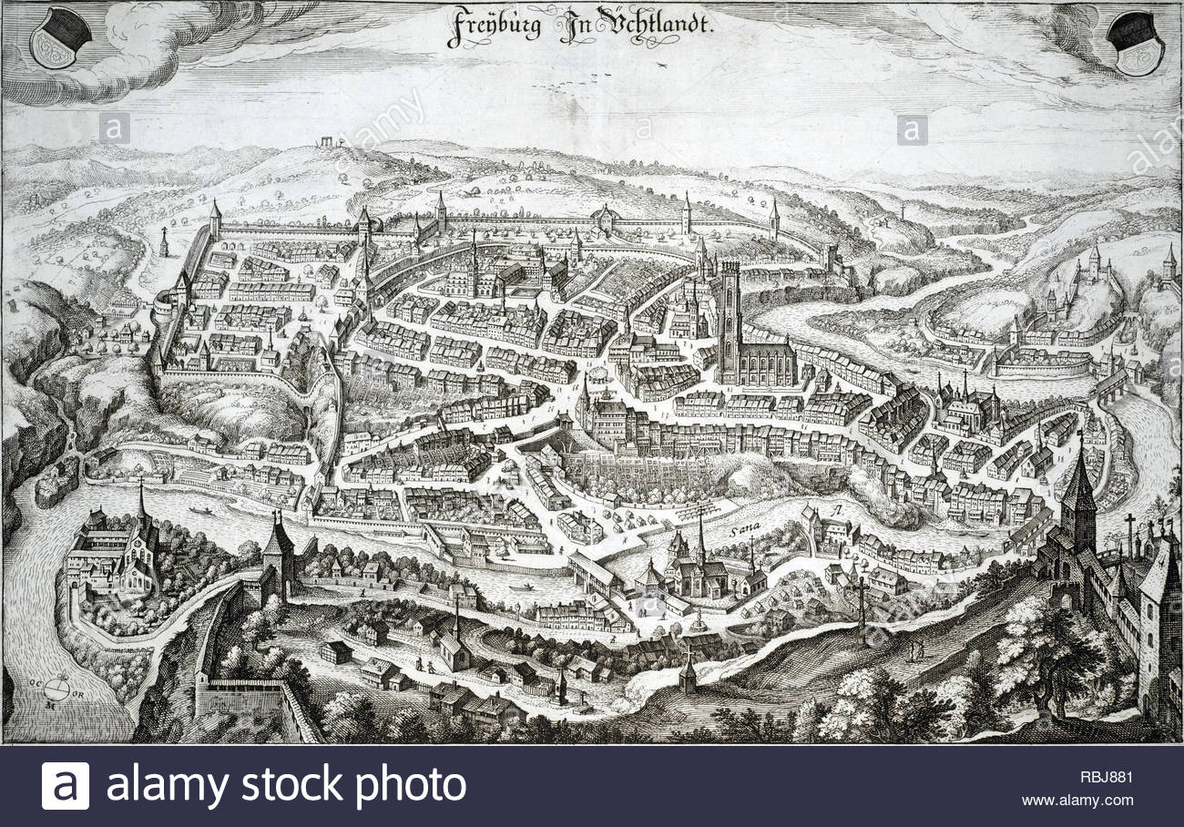 1600s map switzerland not italy hi-res stock photography and images - Alamy
