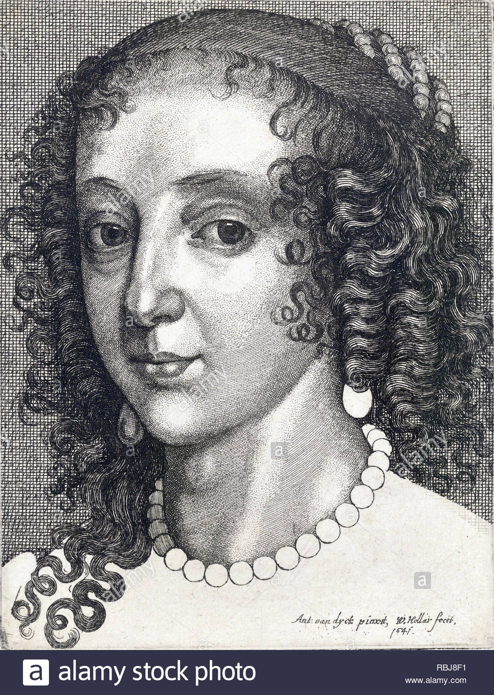 Henrietta maria of france queen of england hi-res stock photography and ...