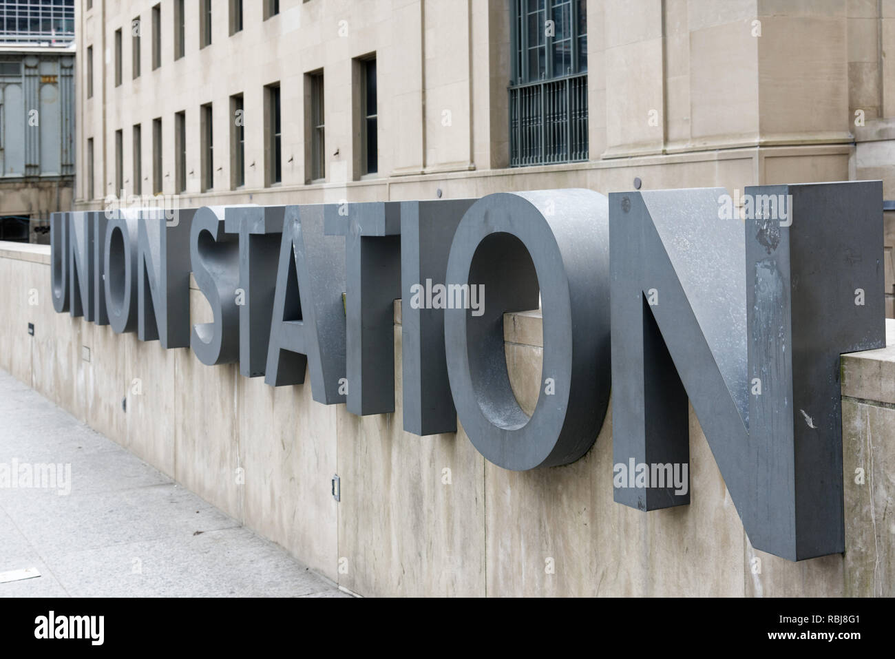 The sign for Union Station in Toronto Stock Photo - Alamy