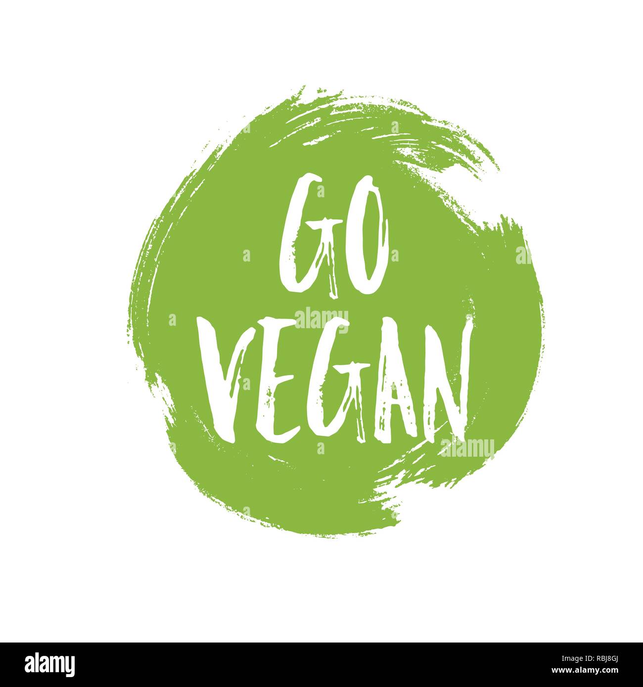 Go vegan badge hi-res stock photography and images - Alamy