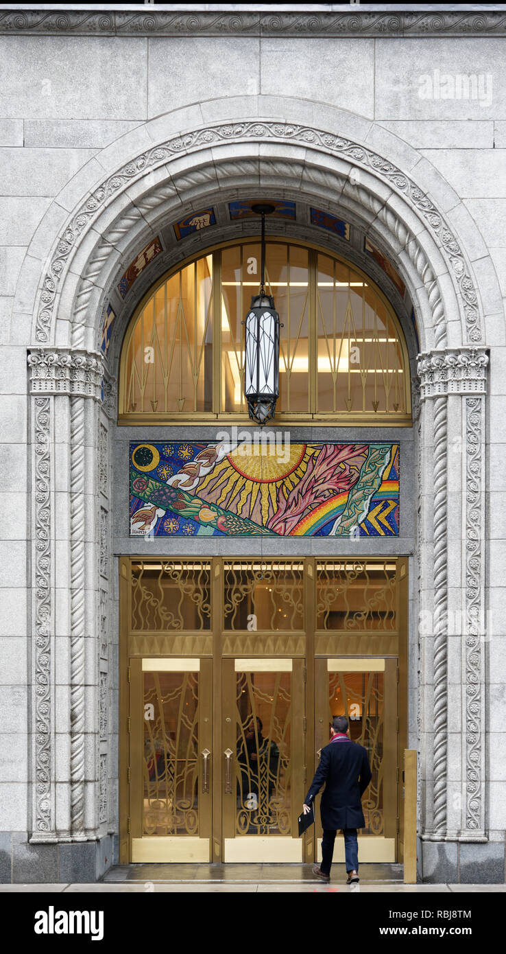 Entering building hi-res stock photography and images - Alamy