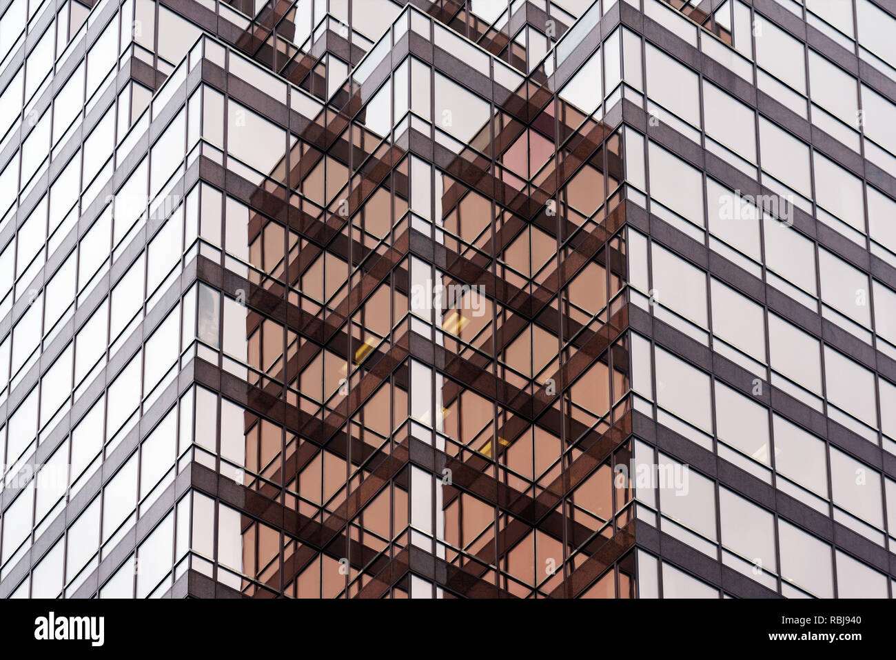 Architectural details of One Queen Street East tower in downtown ...