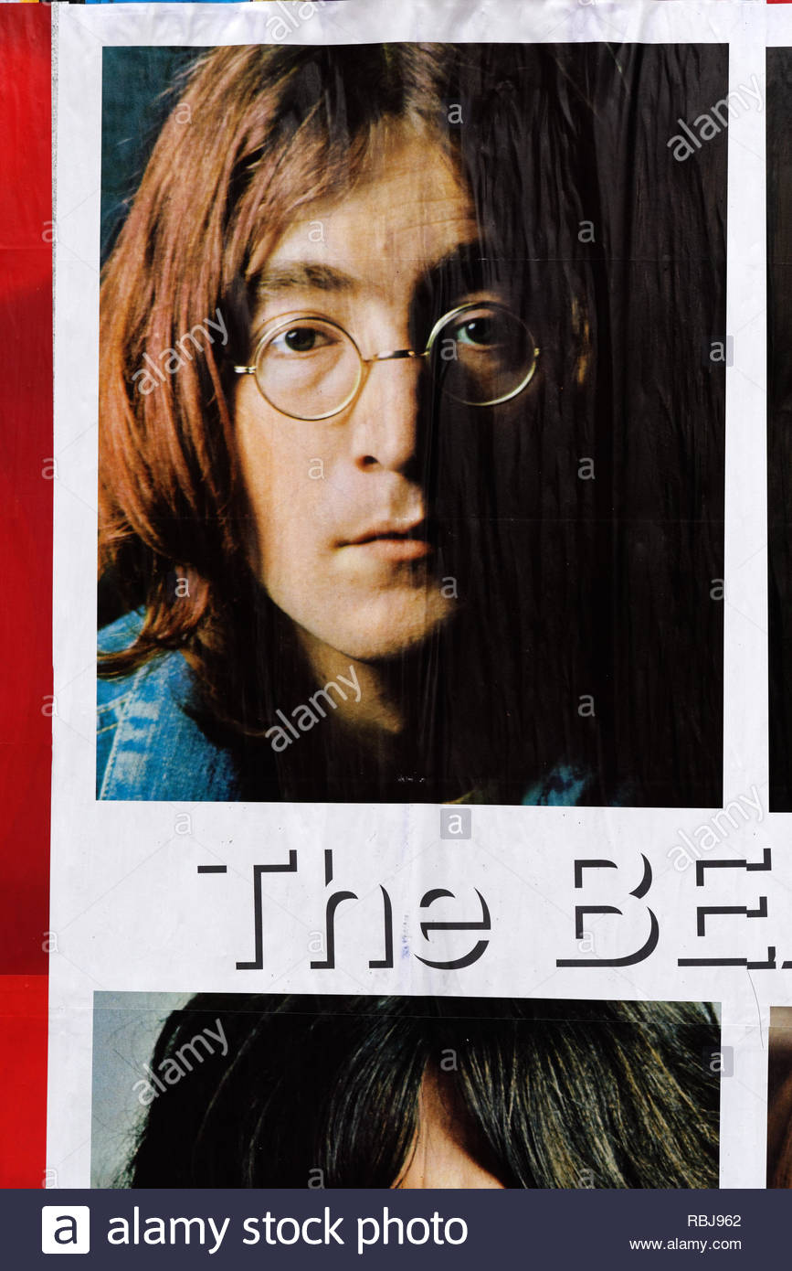 John Lennon Portrait Stock Photos & John Lennon Portrait Stock Images ...