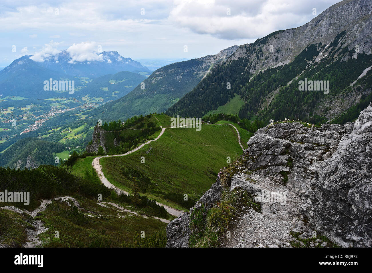 Jenner summit, Berchtesgaden, Bavaria, Germany, 020617 Stock Photo - Alamy