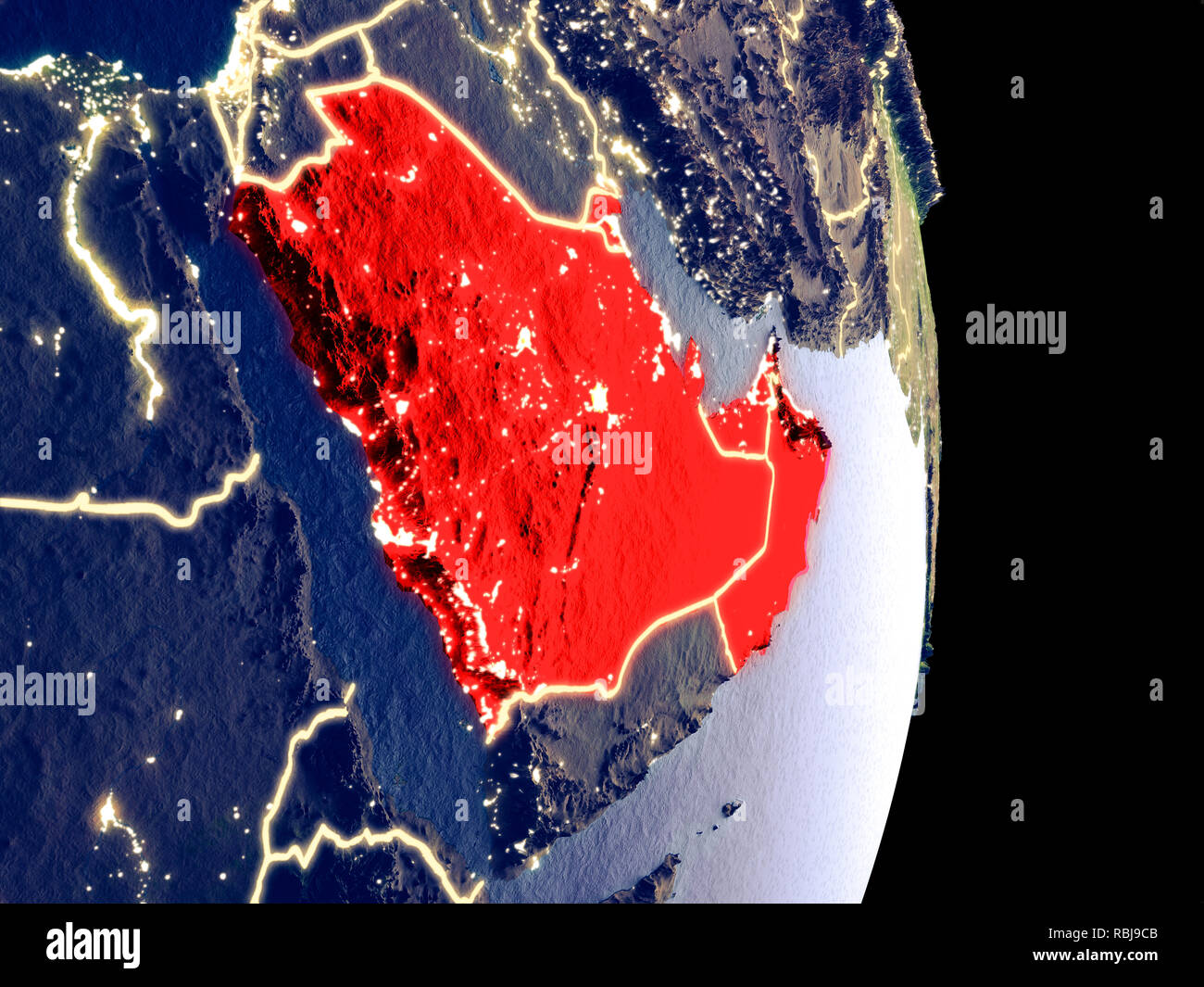 World map countries satellite hi-res stock photography and images - Alamy