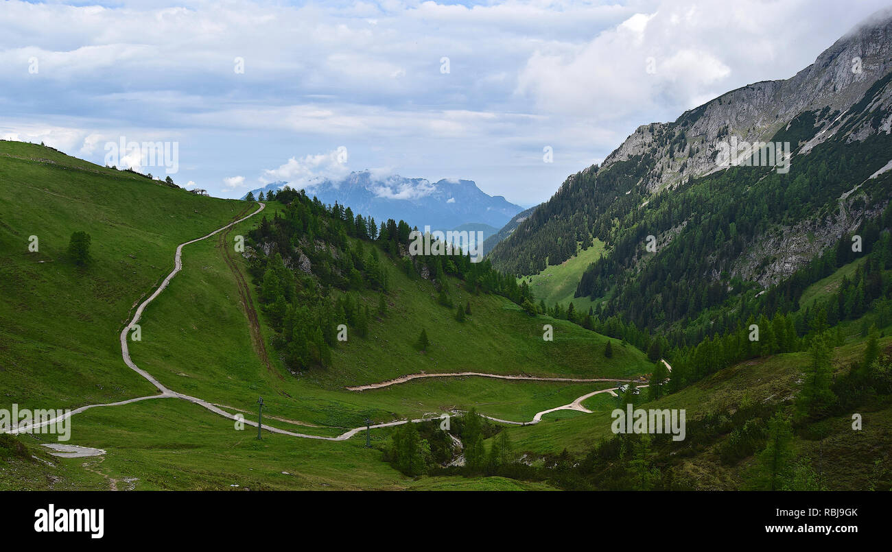 Jenner summit, Berchtesgaden, Bavaria, Germany, 020617 Stock Photo - Alamy