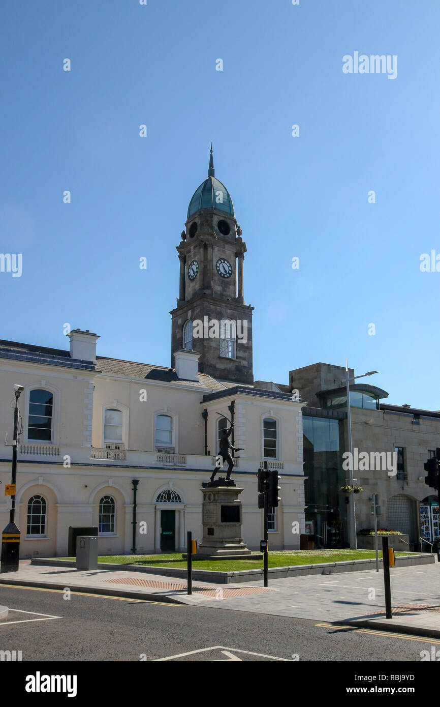 Irish Linen Centre and Lisburn Museum in Market Square, Lisburn, County ...