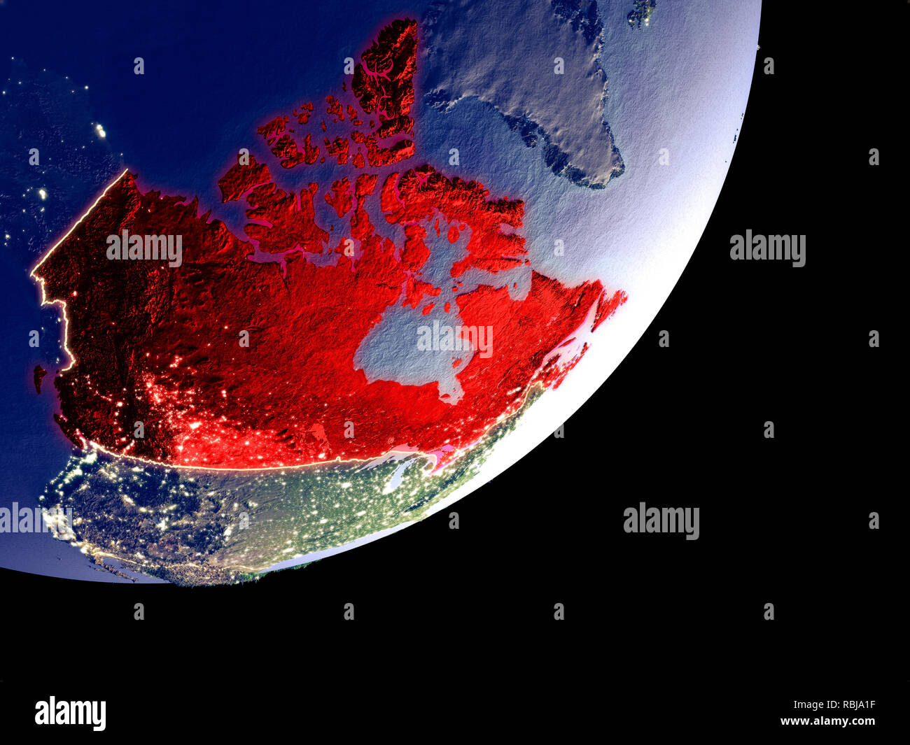 North american detail on globe hi-res stock photography and images - Alamy