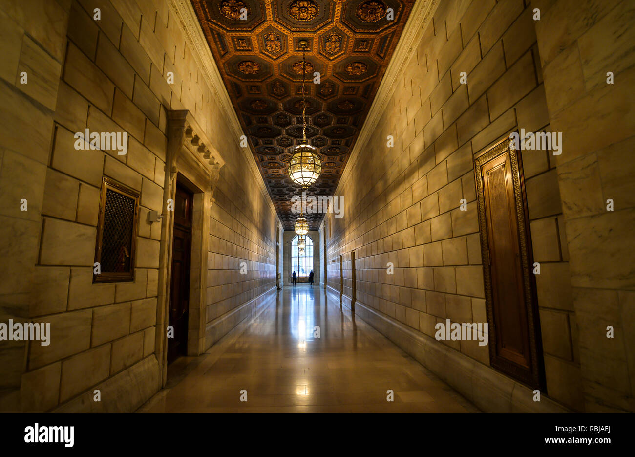 The iconic library in New York - USA Stock Photo - Alamy