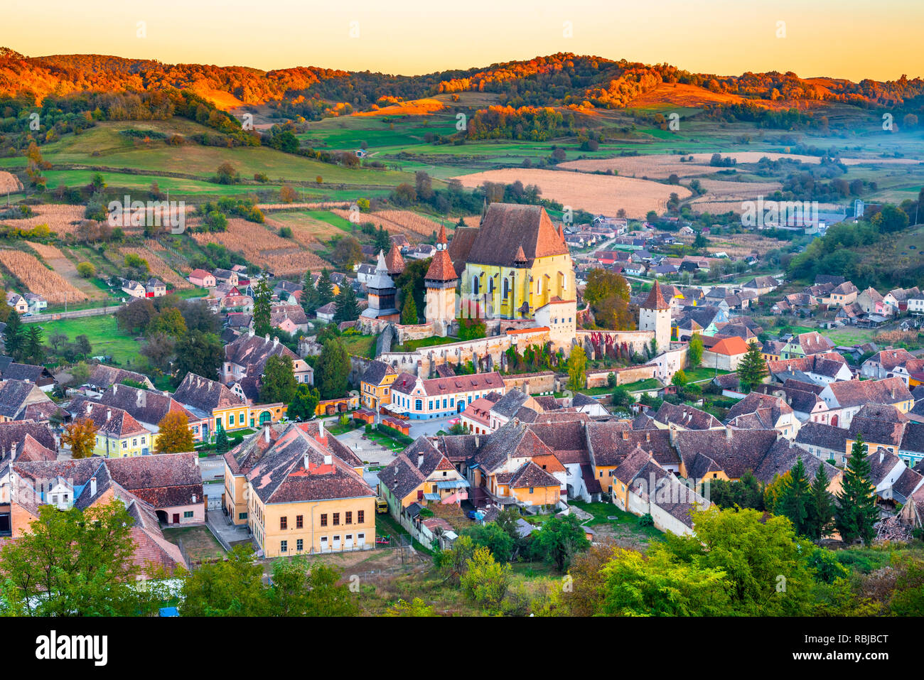 Biertan, Transylvania. One of the first Saxon (German) settlements in ...
