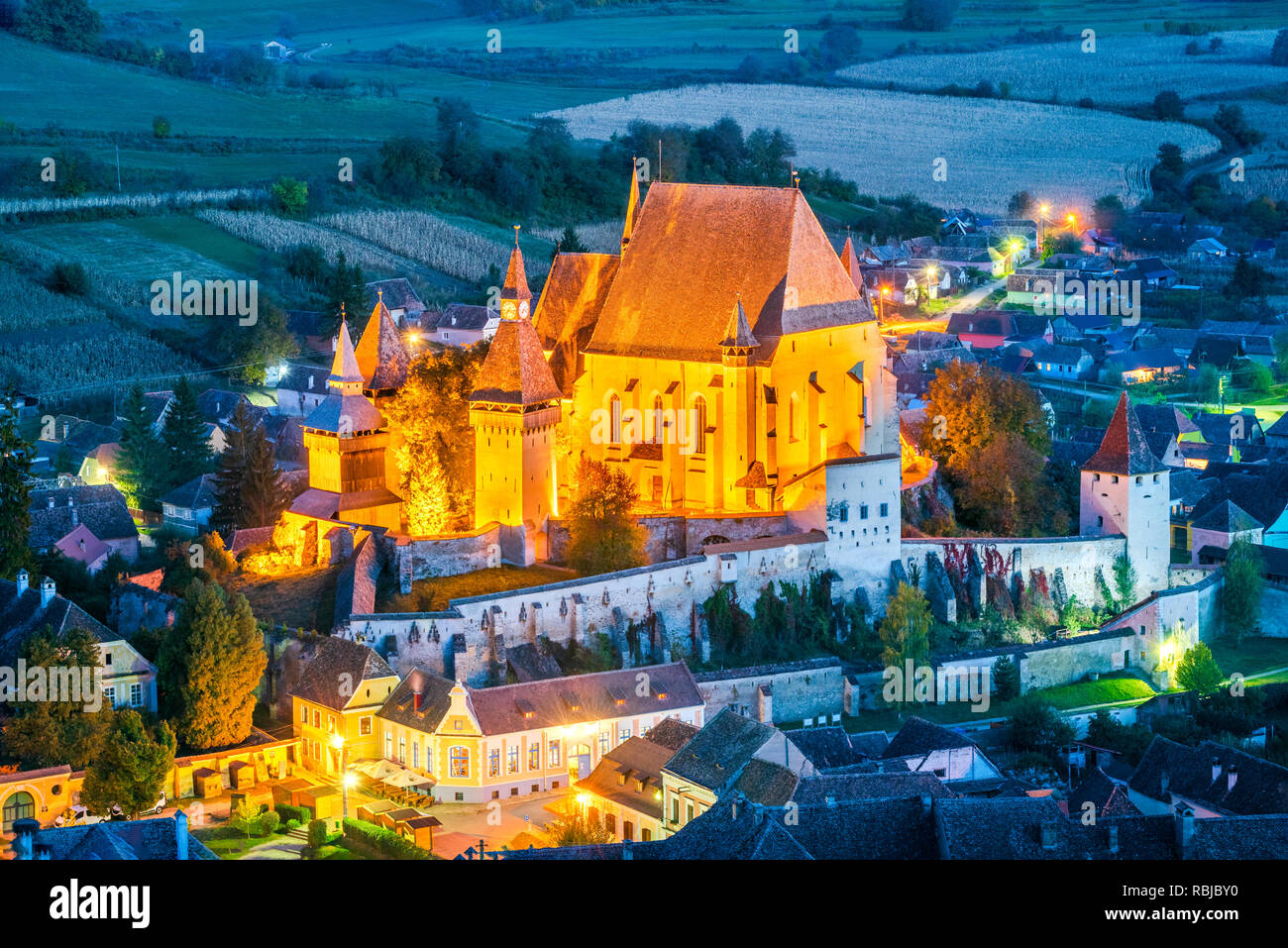 Biertan, Transylvania. One of the first Saxon (German) settlements in ...