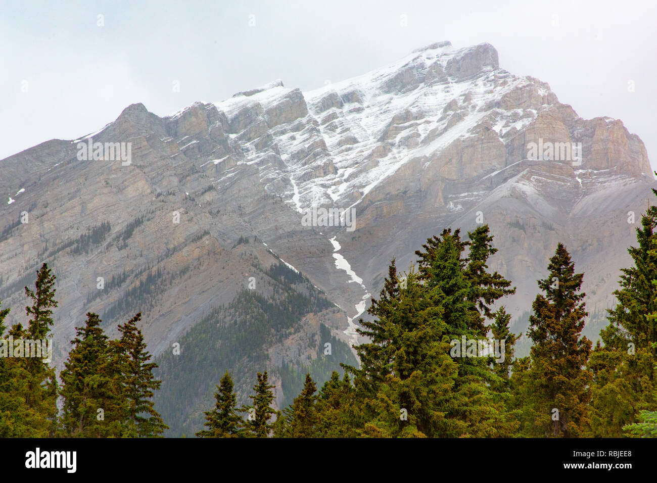 Cascade Mountain, Banff National Park,Alberta,Canada Stock Photo - Alamy