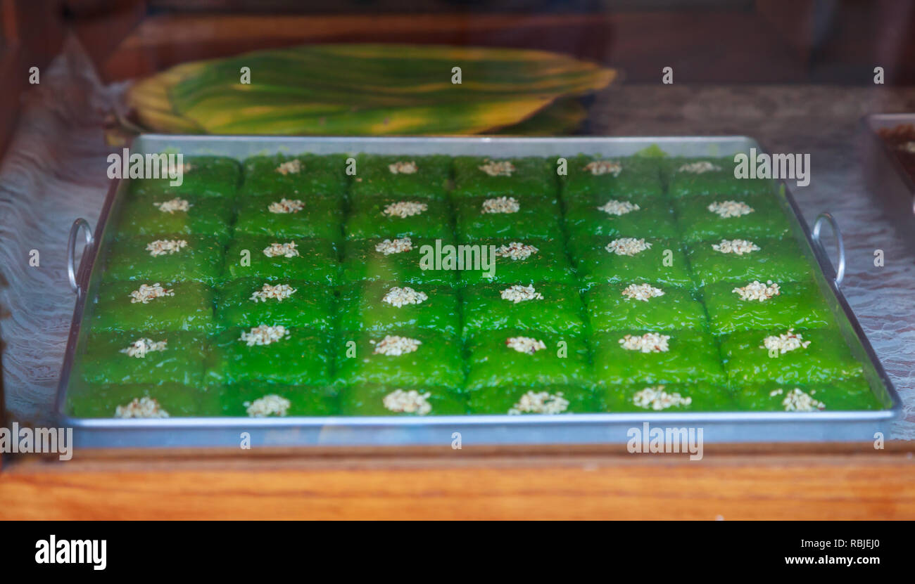 Coconut flavored sticky rice hi-res stock photography and images - Alamy