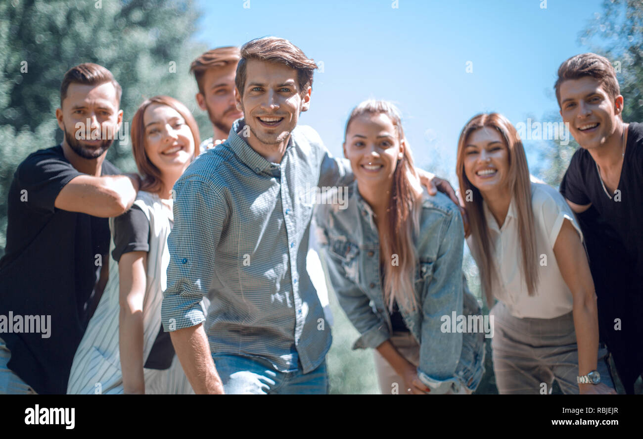 successful team of like-minded people Stock Photo - Alamy