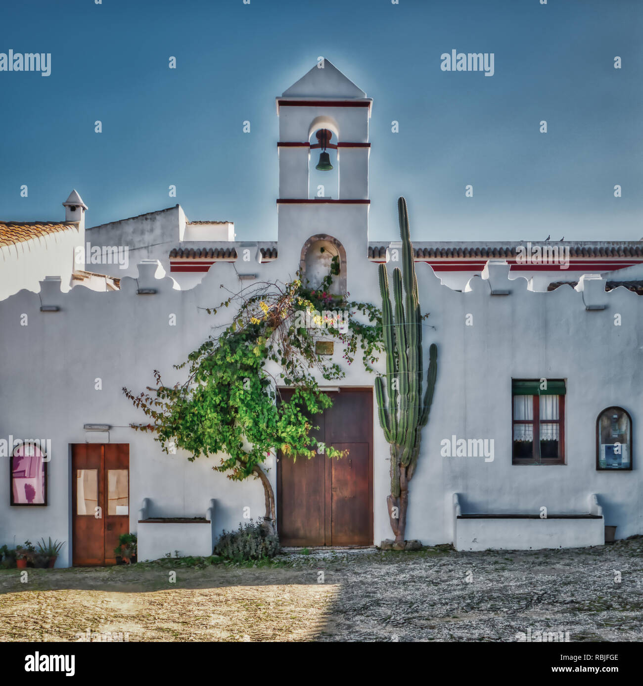 The old cactus ranch hi-res stock photography and images - Alamy