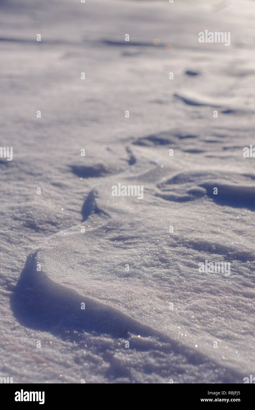 Snow Structur in Detail, Switzerland/Europe Stock Photo - Alamy